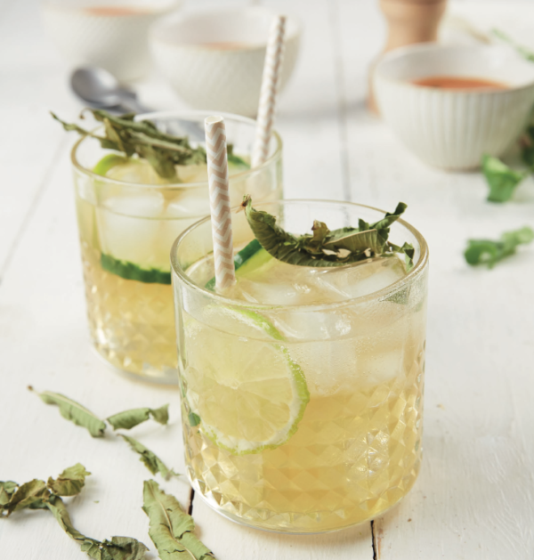 Une boisson fraiche pour l'apéro : Cocktail sans alcool pêche